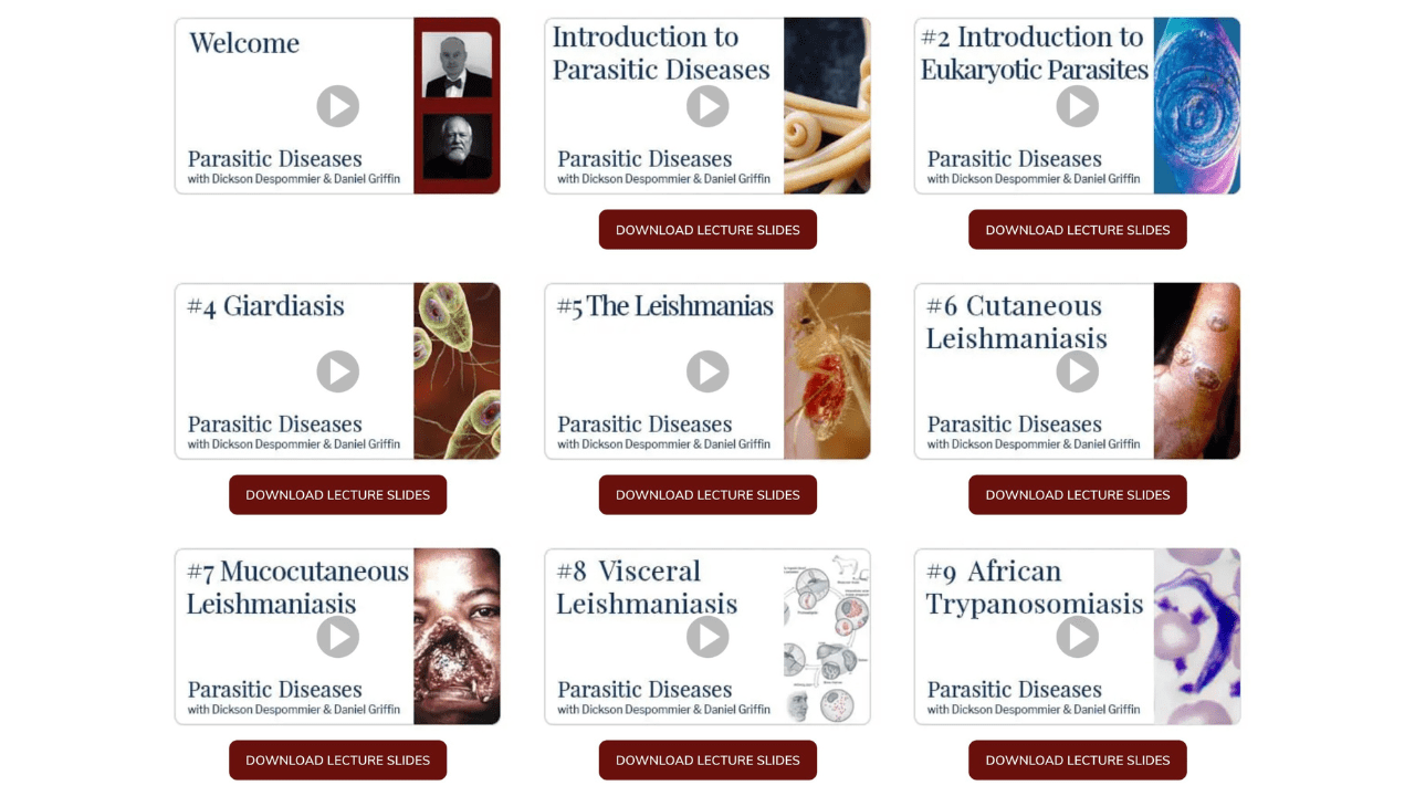 Parasites Without Borders Releases Lecture Slides to Accompany Video ...
